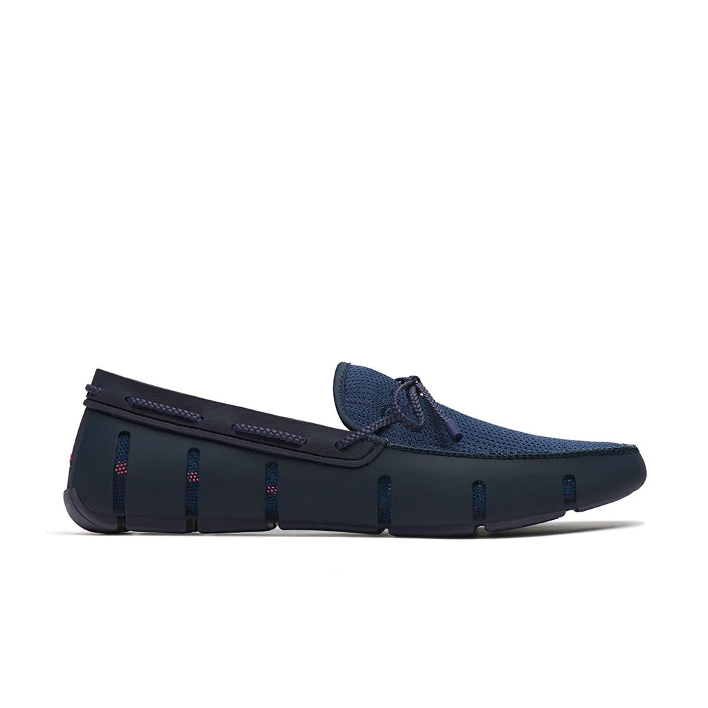 Braided Lace Mens Loafer - Navy – Josephs Sydney
